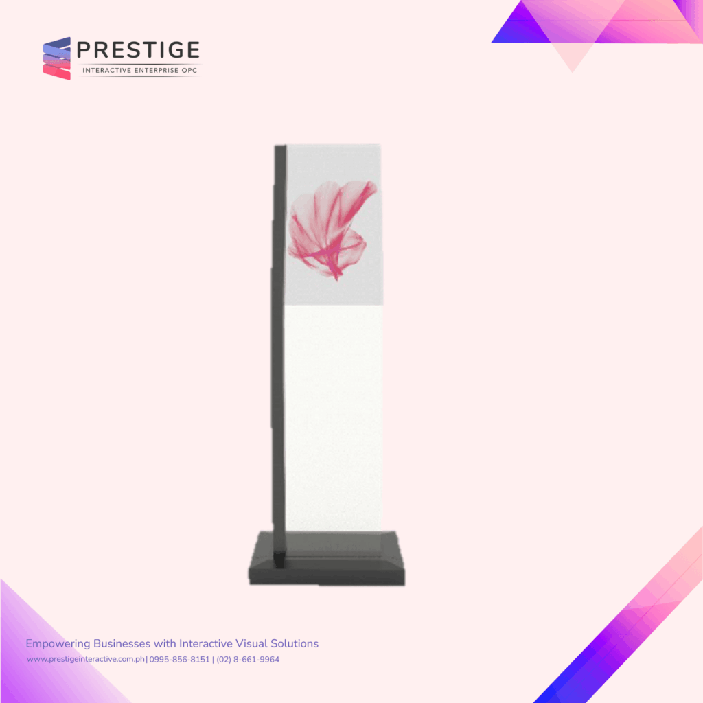 Transparent OLED Touch Kiosk - Prestige